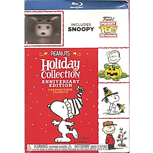 Peanuts Holiday Collection [Anniversary Edition] - Blu-ray + Snoopy Funko Pocket Pop! Ketchain