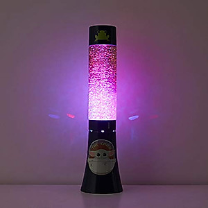 Star Wars: The Mandalorian, Featuring The Child, Glitter Light Up Volcano Lamp