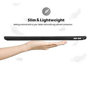 Case for Galaxy Tab S7 FE 5G/S8 Plus/S7 Plus 12.4" Tablet PU Leather Slim Lightweight Cover with Auto Wake/Sleep Protective Case for Samsung Tab S7 FE 2021/S8+ 2022/S7+ 2020,Cat with Headphones Music