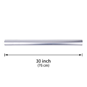 RUSPEPA Wrapping Paper Roll - 81.5 Sq Ft Matte Silver for Wedding,Birthday, Shower, Congrats, and Holiday - 30 inches x 32.8 feet