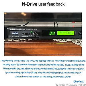 USB Emulator Nalbantov N-Drive eXtreme for Yamaha Disklavier DKC5R (MX80/MX85) and SX101R