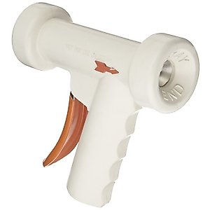 SuperKlean 150A-W Pistol Grip Spray Nozzle, Aluminum, 1/2 NPT, White