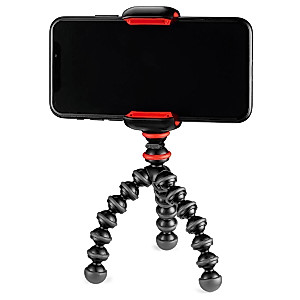 JOBY GorillaPod Starter Kit, Versatile Mini Flexible Tripod with Universal Smartphone Clamp, GoPro Mount, Torch Light Mount, Quick Release Plate, Universally Compatible, Watch FIFA World Cup