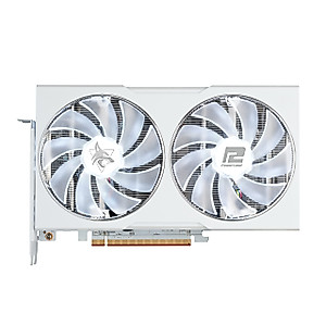 PowerColor Hellhound Spectral White AMD Radeon RX 6650 XT Graphics Card with 8GB GDDR6 Memory