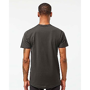Tultex 202 - Unisex Fine Jersey Tee Charcoal Grey (Charcoal Grey, Extra Large)