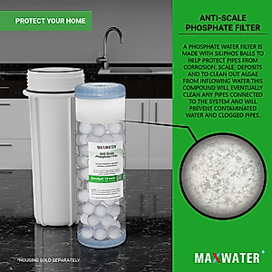 10" Standard Whole House Siliphos Anti-Scale Water Filter