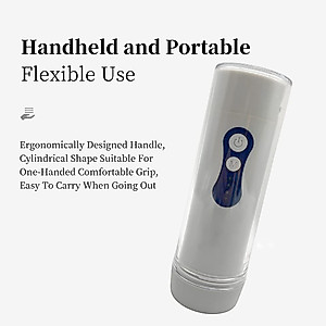 Water Dental flosser for Teeth Cleaning - LEJOUR Tooth Care, Cordless Portable Rechargeable Oral Irrigator 4 Modes 5 Tips IPX7 Waterproof Powerful Battery Water Teeth Cleaner Pick for Home Travel