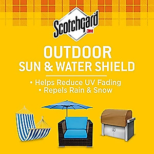 Rubbermaid Outdoor Deck Box, Extra Large, Weather Resistant, Gray for Lawn, Garden, Pool, Tool Storage, Home Organization & Scotchgard Sun and Water Shield, Repels Water, 10.5 Ounces