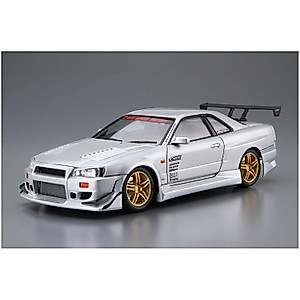Aoshima Nissan C West BNR34 Skyline GT-R ’02 1:24 Scale Model Kit
