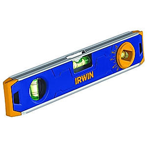IRWIN Tools 150 Magnetic Torpedo Level, 9-Inch (1794155),Blue