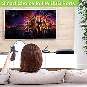 PPTVC USB 3.0 Extension Cable 20ft，USB 3.0 Extension Cable - A-Male to A-Female for Printer,Playstation, Xbox,USB Flash Drive,Card Reader, Hard Drive, Keyboard，Card Reader, Hard Drive,