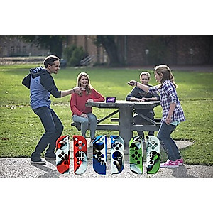 Hikfly 3pcs Silicone Gel Non-Slip Cover Skin Protector Case Kits Compatible for Nintendo Switch 6.2" Screen(2017) Consoles and Joy-Con Controllers with 8pcs Silicone Gel Thumb Grips Caps(Purple)