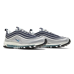 Nike Mens Air Max 97 DM0028 001 Metallic Silver/Chlorine Blue - Size 9.5
