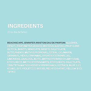 Jennifer Aniston Women's Perfume Fragrance, Beachscape, 0.5 Fl O