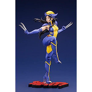 Kotobukiya Marvel Universe Wolverine (Laura Kinney) Bishoujo Statue, Multicolor