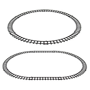 Best Choice Products Kids Classic Electric Railway Train Car Track Play Set Toy w/Music and Lights