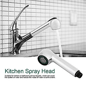 GOTOTOP Kitchen Faucet Bathroom Tap 3-Functions Pull-Out Faucet Nozzle Sink Faucet Spray Head Sprayer Spout Setting Replacement Part Hot for Personal Hygiene