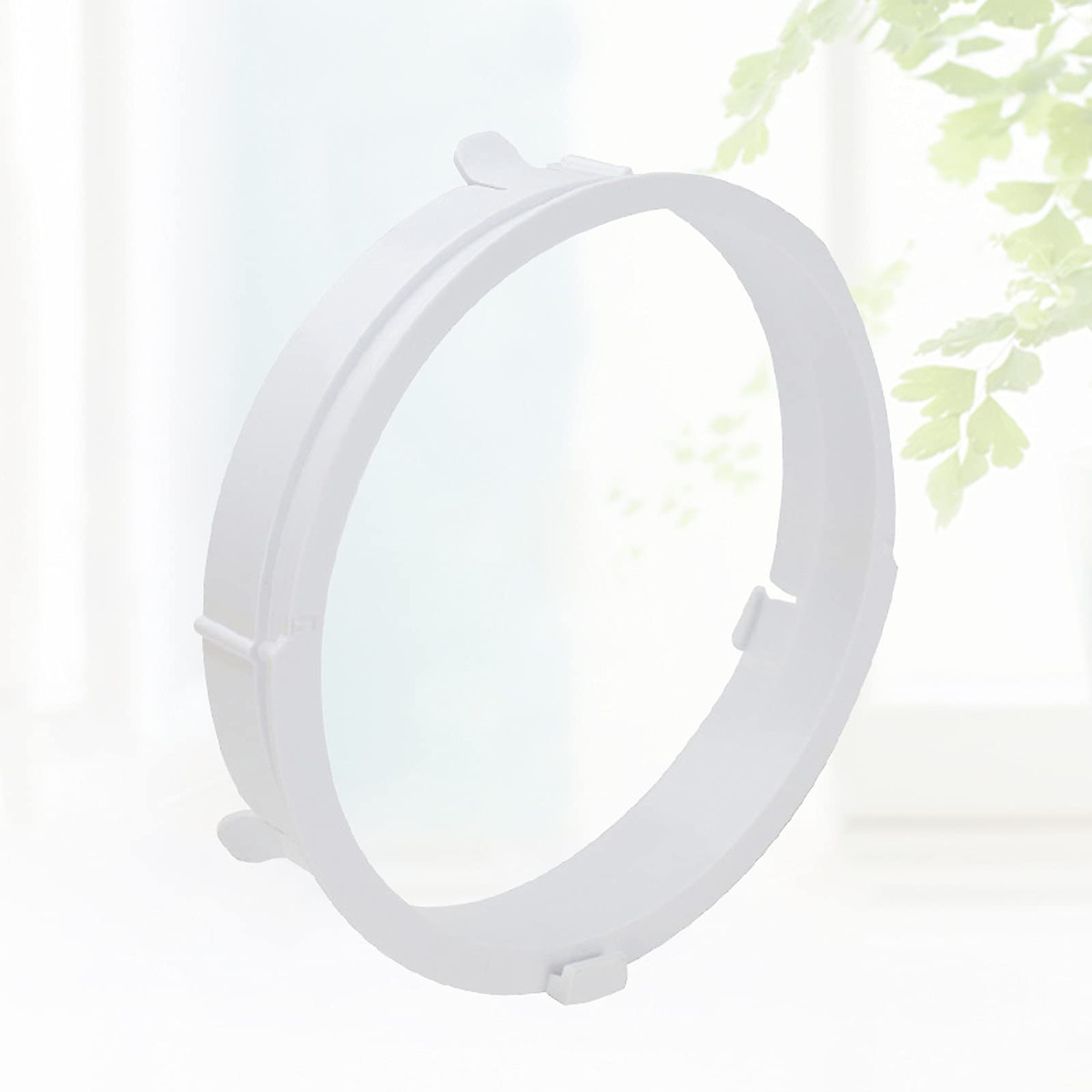 LAPUTA Exhaust Hose Connector Portable Cost-Effective Low Wind Noise ABS RV Mobile Air Conditioner Duct Interface for KYR-35/KY-25 White