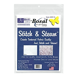 Bosal Stitch & Steam 62" x 18" Package, White