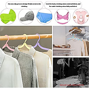 GIPOBUY 4 PCS Portable Travel Mini Rack Upgrated 4 Pack, Beige