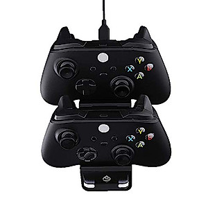 Collective Minds Dual Charge Xbox Series X/S Compatible with Xbox Series X and Xbox Series X Dual Controller Charging Station with Two Rechargeable Batteries - Xbox Series X