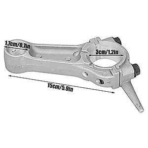 TOPINCN Crankshaft Connecting Rod Fit for 168F/GX160/GX200 22.5KW Gasoline Generator Replacement Parts 2PCS