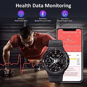 AMAZTIM Smart Watches for Women,Lightest Fitness Tracker with 5ATM Waterproof,Answer/Dial Calls,1.3'AMOLED Ultra HD Display,AI Voice Assistant 24H Sleep/Heart Rate (Black)