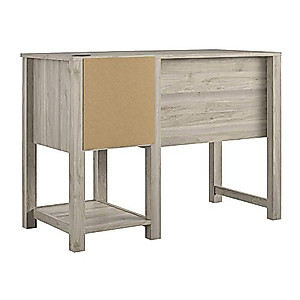 Little Seeds Sierra Ridge Levi Single Pedestal Kids, Walnut Desk