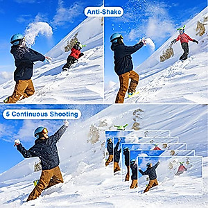 Vlogging Camera, Acoletty 4K 48MP Digital Cameras for Photography, 16X Digital Zoom, 52mm Wide Angle Lens, Macro Lens, 2 Batteries & Charging Stand, 32GB TF Card, 3.0" IPS 30FPS 180°Flip Screen Black