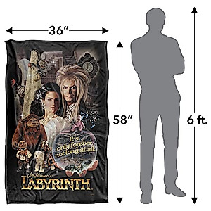 Labyrinth Only Forever Silky Touch Super Soft Throw Blanket 36" x 58"