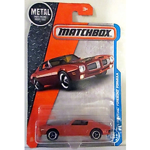 Matchbox 2017 MBX Adventure City '71 Pontiac Firebird Formula 25/125, Orange