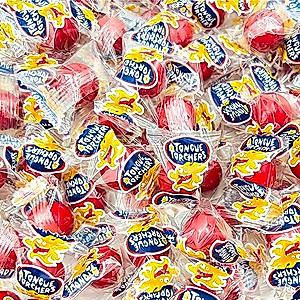 LaetaFood Tongue Torchers Cinnamon Flavored Hard Candy (1 Pound Bag - Approx. 80 Count)