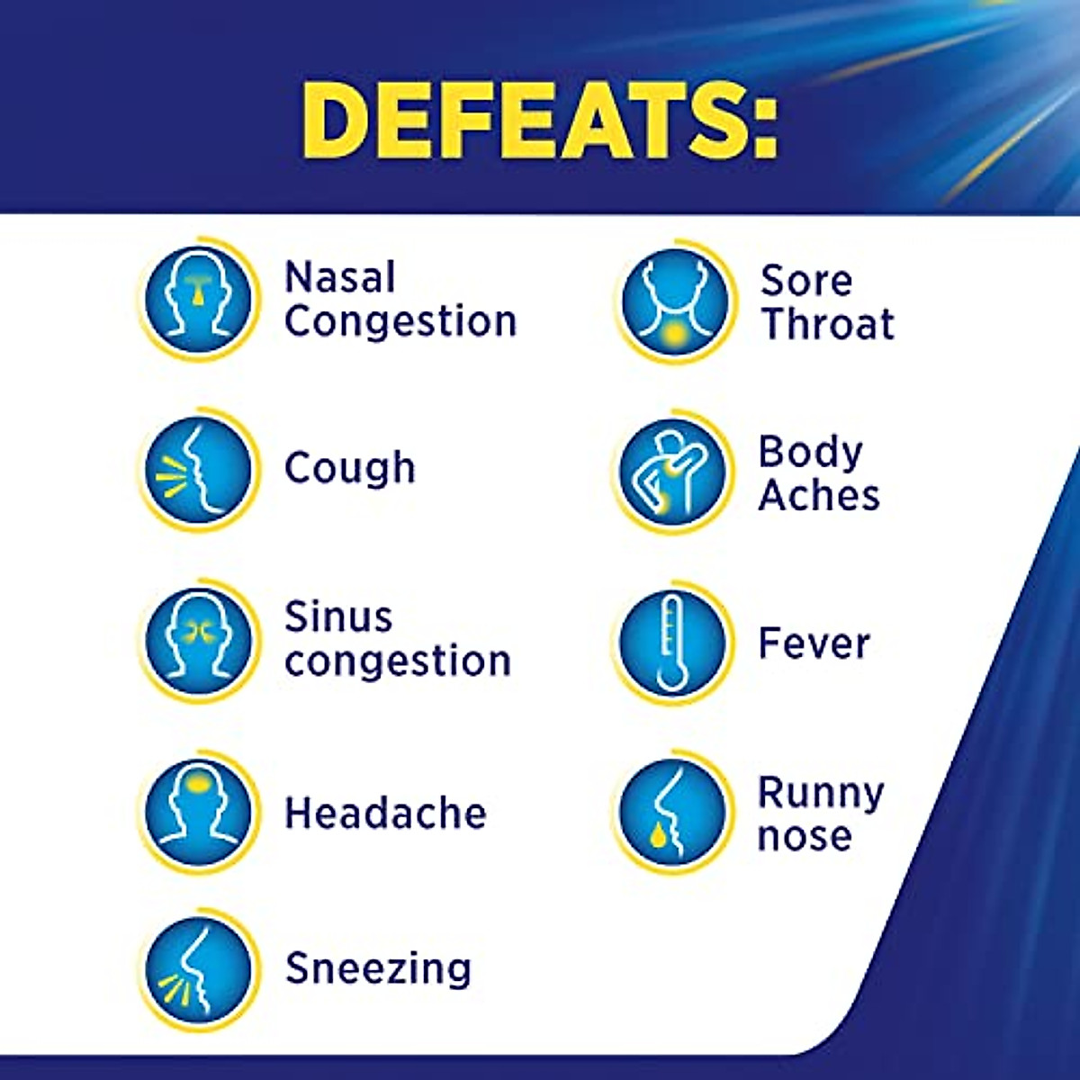 Theraflu, Night Time Severe Cold and Cough Packets, 6 Count