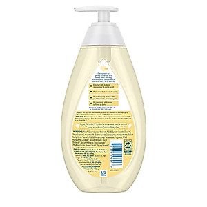 Johnson's Baby Skin Nourishing Moisture Baby Body Wash with Shea & Cocoa Butter, Hypoallergenic & Tear Free Baby Bath Wash, Paraben-, Dye-, Sulfate & Phthalate-Free, 20.3 fl. oz