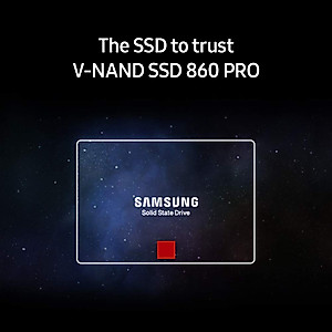 Samsung 860 PRO 4TB 2.5 Inch SATA III Internal SSD (MZ-76P4T0BW)
