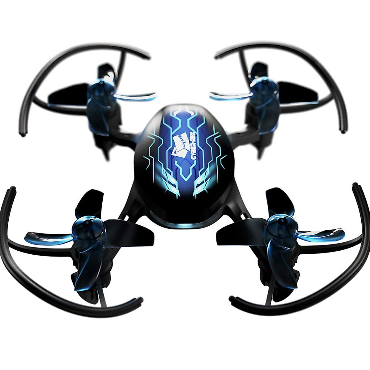 ThrillMotion Cyber-Rex Mini RC Drone Kit for Kid Beginners and Adults, 2 Speed Level, 360 Flip, One Push Start, Altitude Control, 2 Modes Quadcopter for Beginners