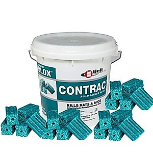 4x4 lbs Contrac Blox Rat & Mice Bait