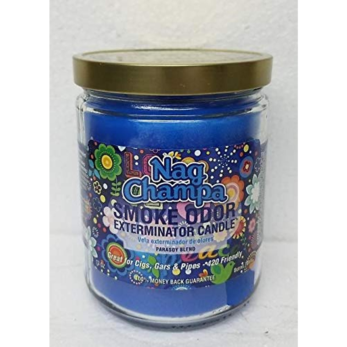 Smoke Odor Exterminator 13 Oz Jar Candle Nag Champa by Tobacco Outlet Products