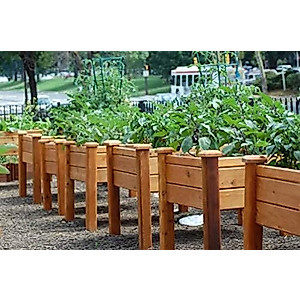 Garden Box Sealer | FDA Food Contact Safe Plant-Based Wood Sealant for Raised Beds, Planters & Pet Houses. Protects All Wood Types from Water & Weather Damage | Eco-Friendly Sustainable Solution