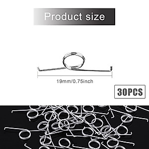 AIEX 30pcs Trigger Button Springs, Springs for PS5 Controller L2 R2 Springs Replacement PS5 Trigger Springs Compatible with Playstation PS5 Controller Parts