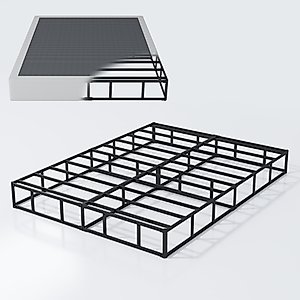 Vehowy 9 Inch Box Spring for King Bed,Heavy Duty Box Spring Mattress Foundation/Metal Bed Base/Noise Free/Non-Slip/Easy Assembly