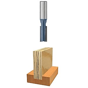 BOSCH 84625M 31/64 In. x 1 In. Carbide Tipped Plywood Mortising Bit