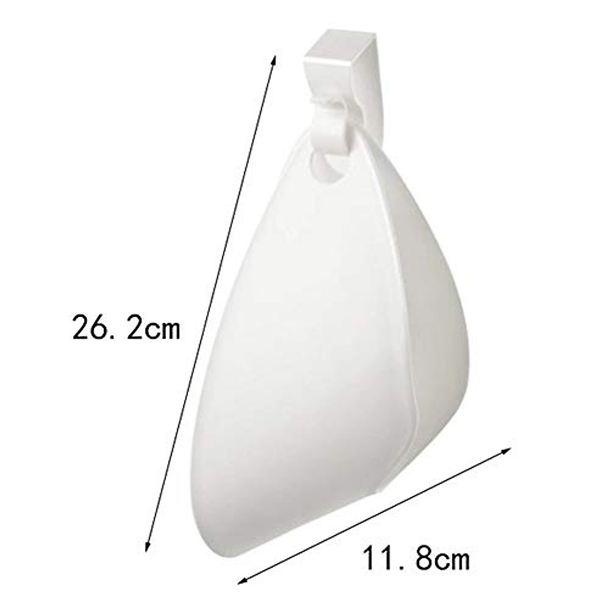 Hair Dryer Holder,Wall Hanging Hair Dryer Storage Bracket,Hook Design,No Drilling Removable Hair Dryer Stand Holder,2 Hanging Ways,Dryer Holder Rack Organizer,Fit Most Hair Dryer,for Bathroom