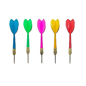 Interbusiness BBstep Steel Tip Dart Colorful Dart 15pcs 6g Assorted Color