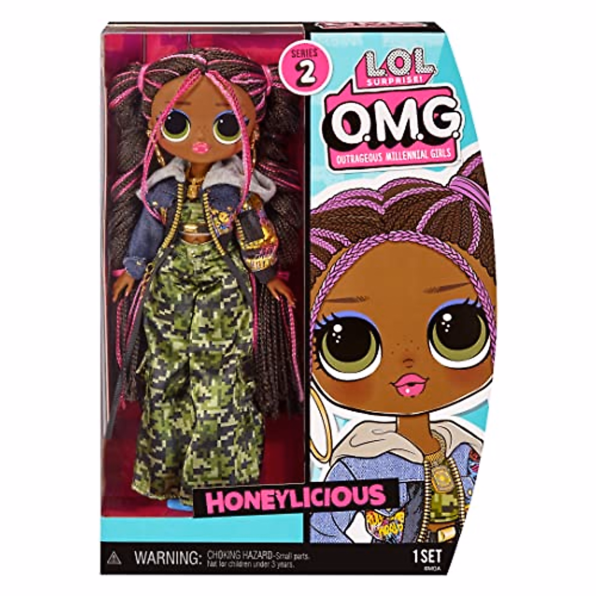 L.O.L. Surprise! OMG Honeylicious Fashion Doll – Great Gift for Kids Ages 4+