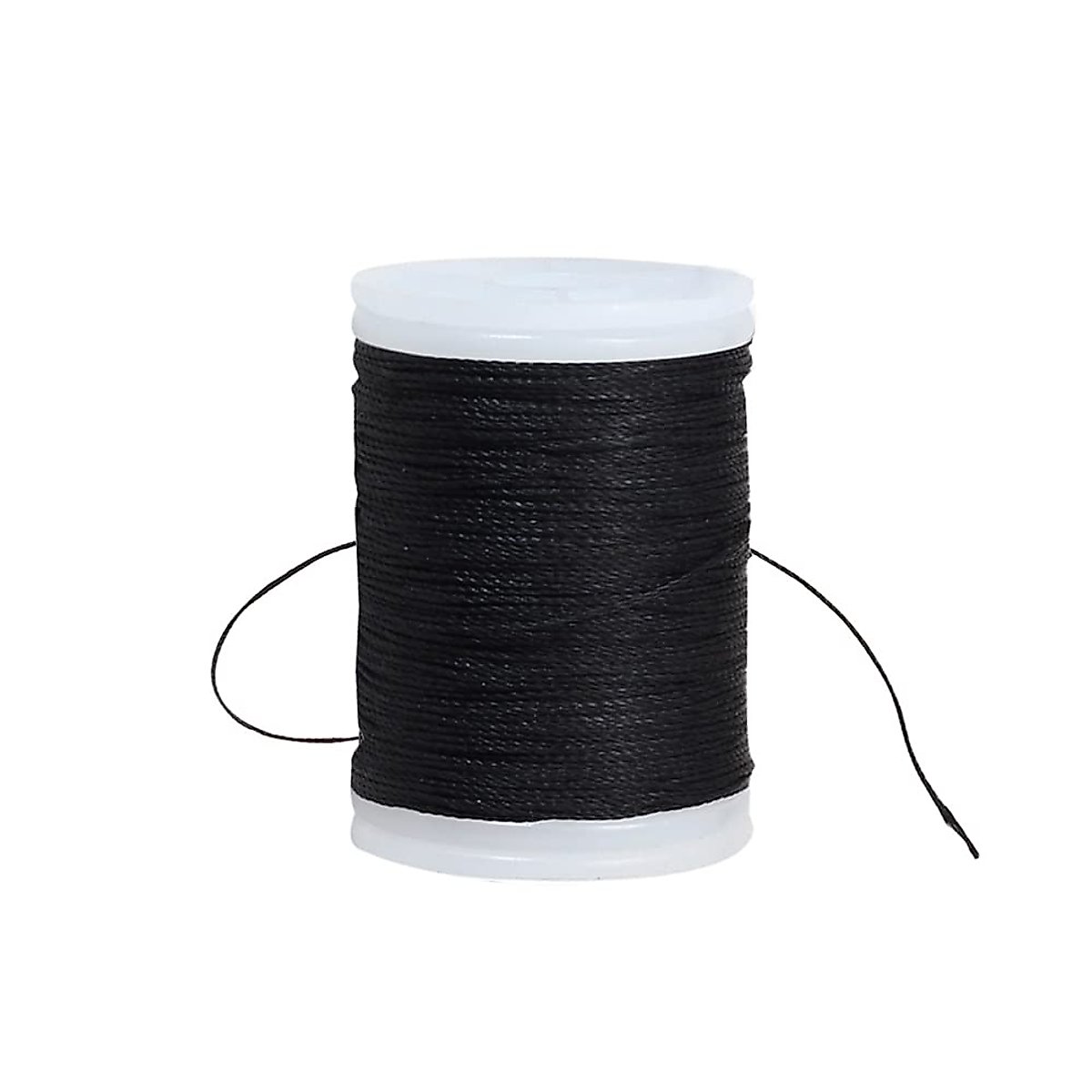 SOPOGER Archery Bow String Serving Thread 131 yard/120 m Durable Nylon Bowstring Serving Thread for Compound Recurve Bow Tying Peep Sight Nock Point (Black)