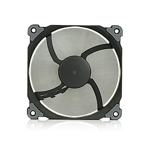 Phanteks Black Frame/Black Blades 120mm, Case & Radiator Fan-Retail Cooling PH-F120SP_BBK Black/Black