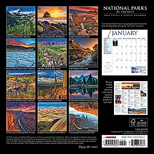 National Parks of the West 2024 Calendar