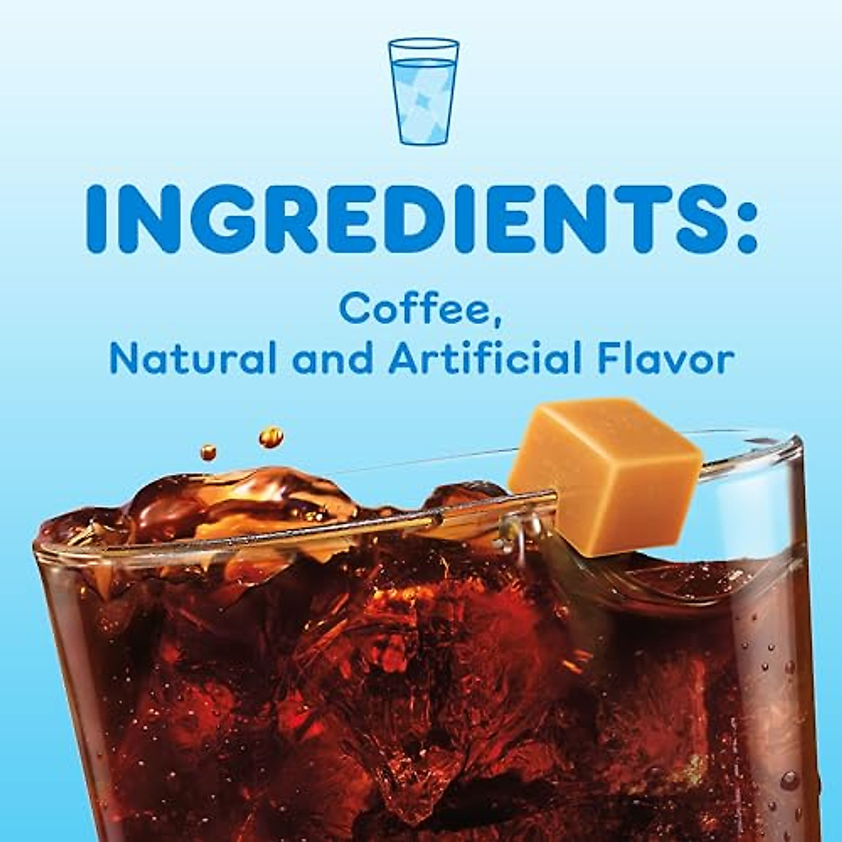 Dunkin' Cold Caramel Flavored Coffee, 60 Keurig K-Cup Pods