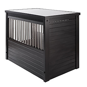 New Age Pet ecoFLEX Pet Crate/End Table, X-Large, Espresso